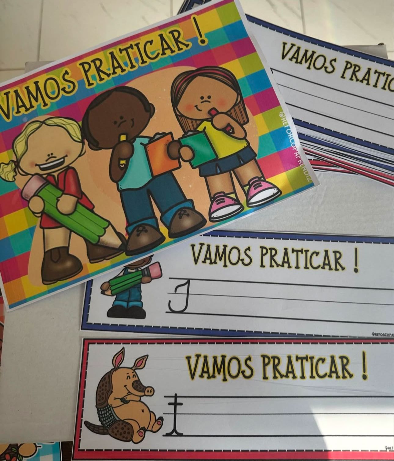 Vamos Praticar a Letra Cursiva – Lojinha Aprendiz – Recursos ...